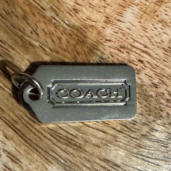 Coach | Accessories | Coach Silver Metal Hang Tag | Poshmark